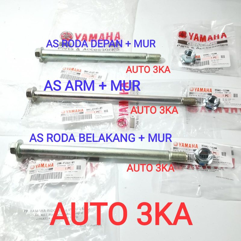 Jual MUR AS RODA DEPAN BELAKANG AS ARM RXKING RXS RXK RX KING ORIGINAL ...
