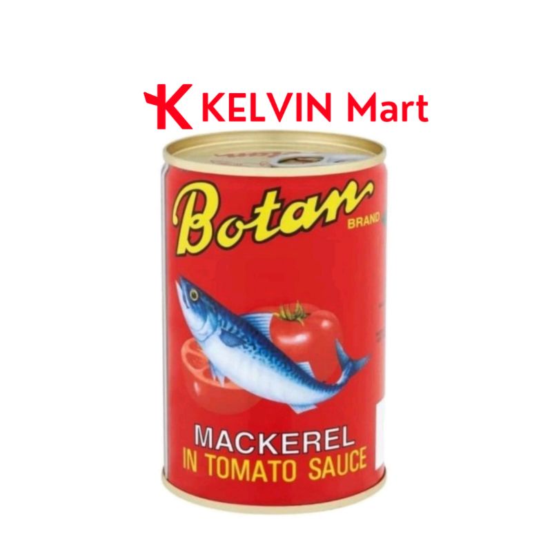 Jual Botan Mackarel Ikan Kaleng 425g | KELVIN Mart | Shopee Indonesia