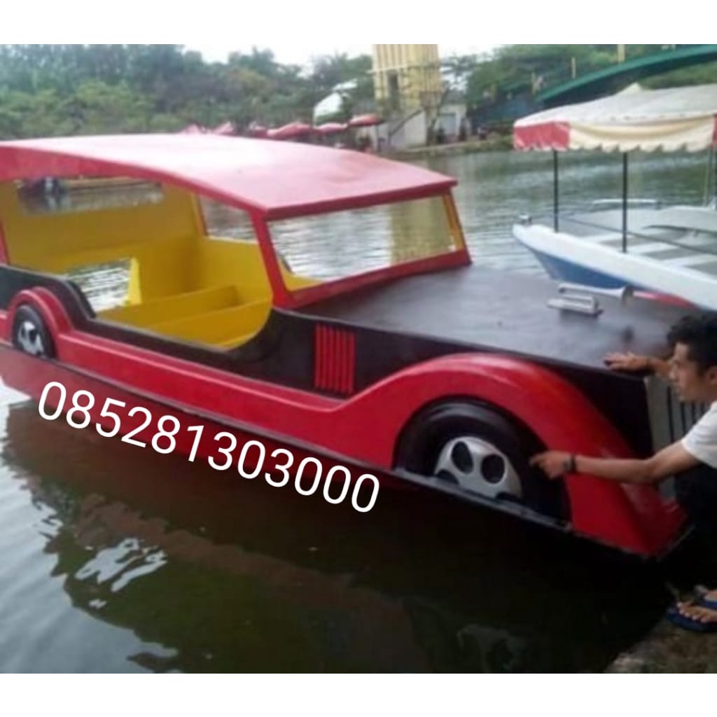 Jual perahu model mobil perodusen perahu pake mesin perahu karakter ...