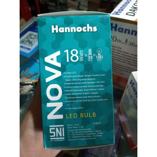Jual lampu hannochs LED 18 watt | Shopee Indonesia