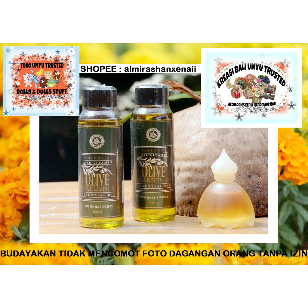 Jual Bali Alus Vitamin Rambut Olive Gardenia ORIGINAL 100 ml (PRE ORDER ...