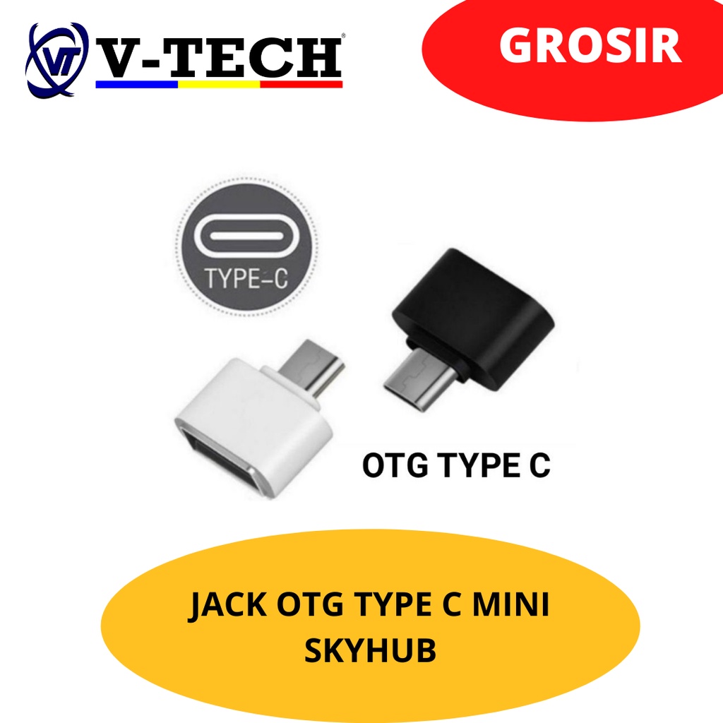 Jual JACK OTG TYPE C MINI SKYHUB | Shopee Indonesia