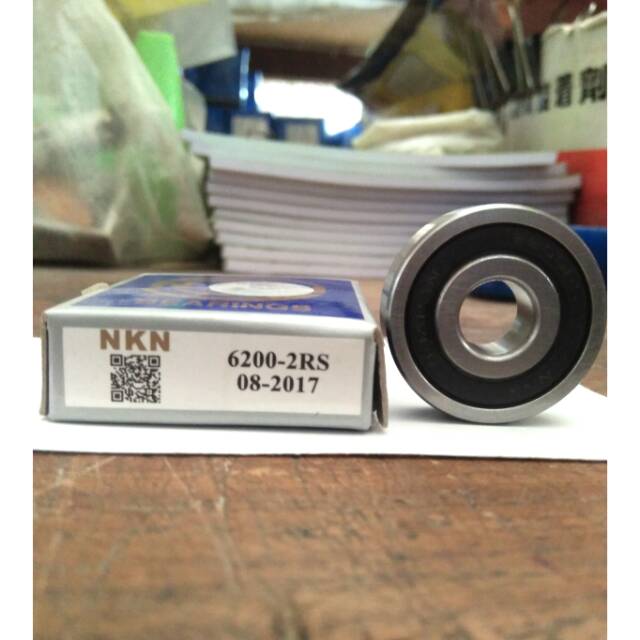 Jual Bearing klaker 6200 RS untuk panasonic 200 watt | Shopee Indonesia