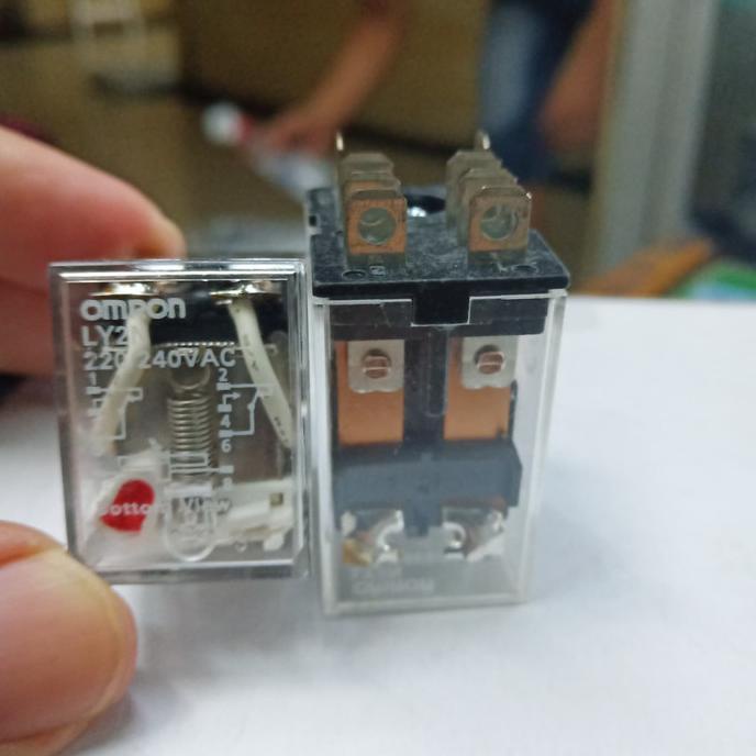 Jual relay omron LY2N 220 vac | Shopee Indonesia