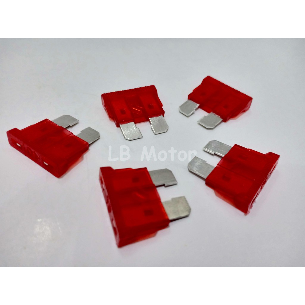 Jual Sekring Tusuk Colok Fuse Blade 10A Merah | Shopee Indonesia
