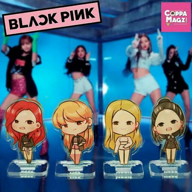Jual Standee Lisa Blackpink Chibi FREE POLAROID MEMBER BP RANDOM ...