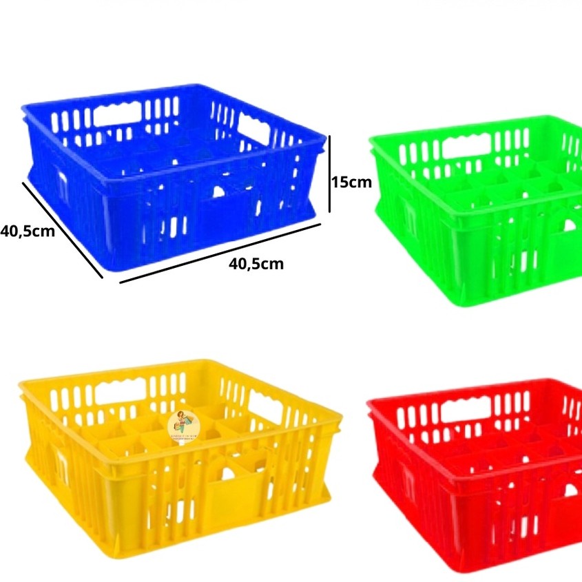 Jual Box Kontainer Rak Gelas Bolong Lubang Isi 25 Sekat Compartment ...