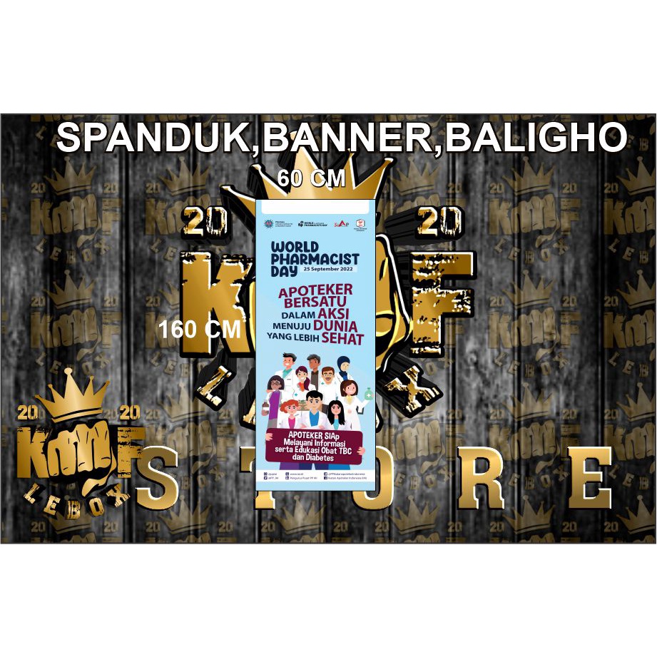 Jual SPANDUK, BANNER, BALIGHO XBANNER 60X160 | Shopee Indonesia