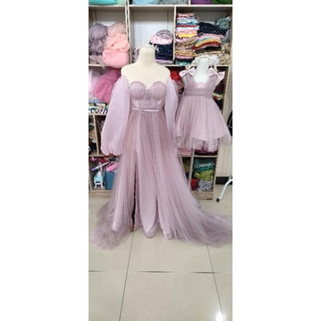 Jual SEWA GAUN MAMA DAN ANAK COUPLE (BISA BUAT BIRTHDAY/ MATERNITY ...