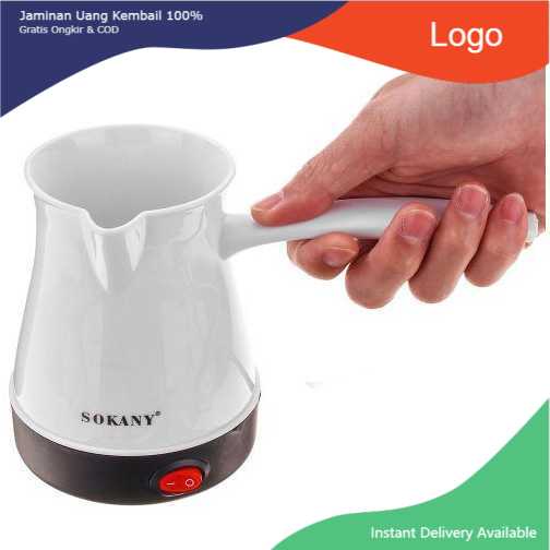 Jual SOKANY Teko Pemanas Elektrik Kopi Espresso Turki 600W 500ml - SK-205 | Shopee Indonesia