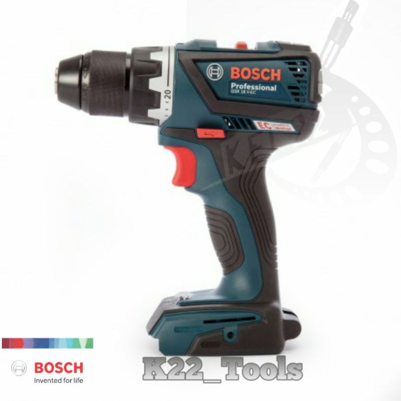 Jual MESIN BOR TANGAN / BOR BATERAI BOSCH GSR 18 V - EC CORDLESS ...