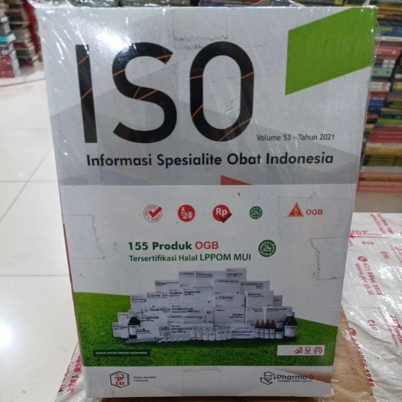 Jual ISO INFORMASI SPESIALITE OBAT INDONESIA VOLUME 53-TAHUN 2021 ...