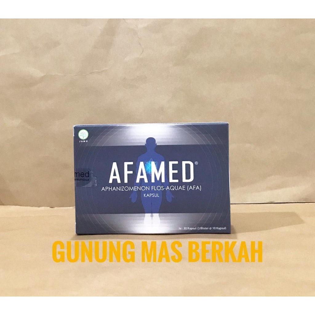 Jual AFAMED Afamed 320mg - untuk Daya tahan tubuh (Box) | Shopee Indonesia
