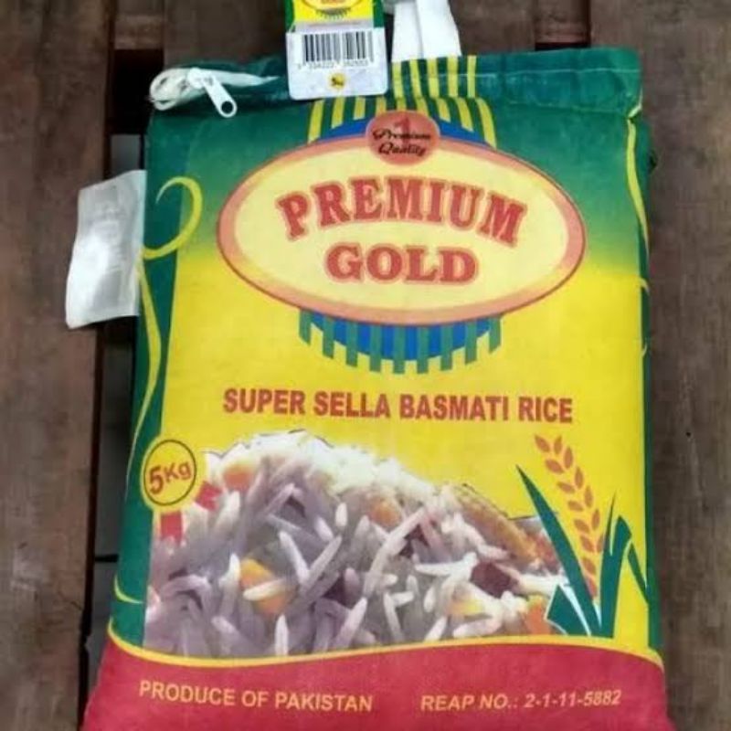 Jual Beras Basmati Premium gold 1 kg/Super Sella Basmati Rice | Shopee Indonesia