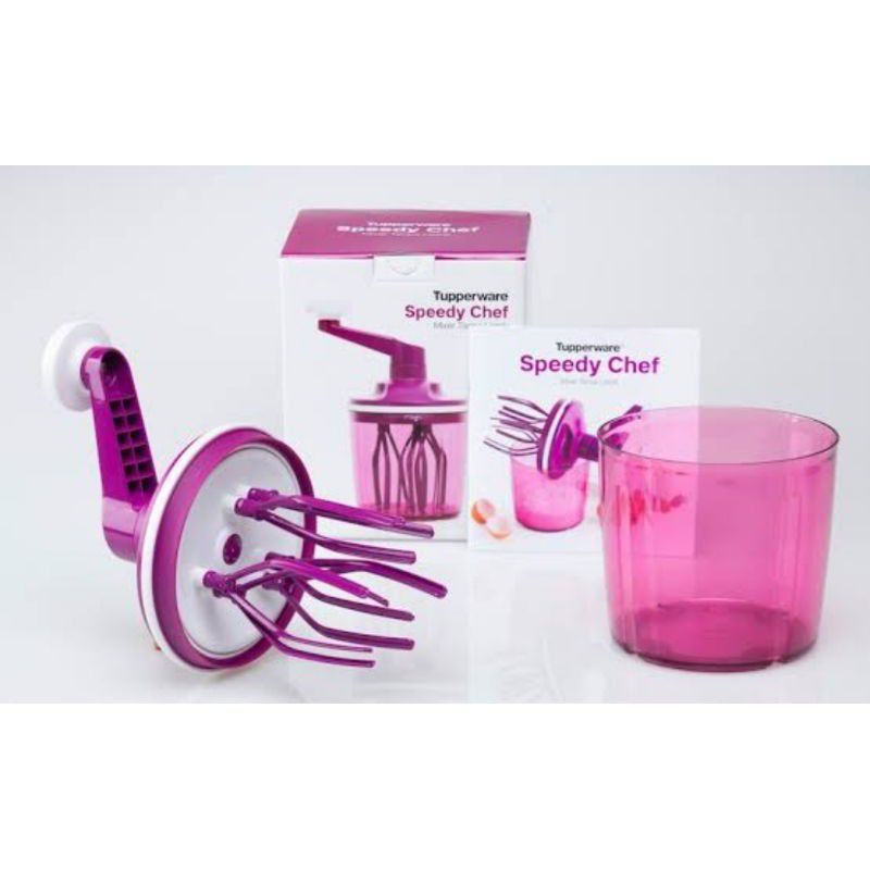 Jual tupperware speedy chef /super mixer tanpa listrik | Shopee Indonesia