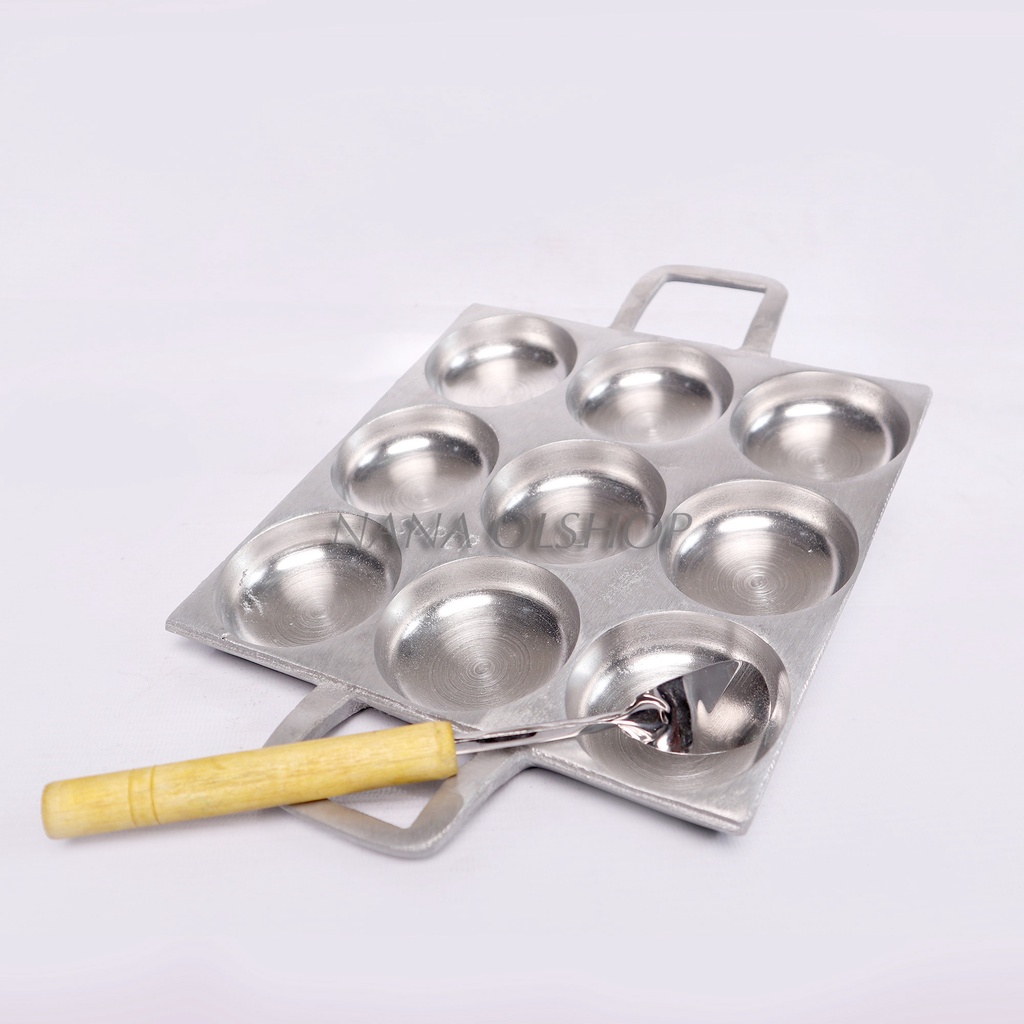 Jual Cetakan Kue Lumpur Tebal/cilor/maklormaratabak Mini/Wingko 9 ...