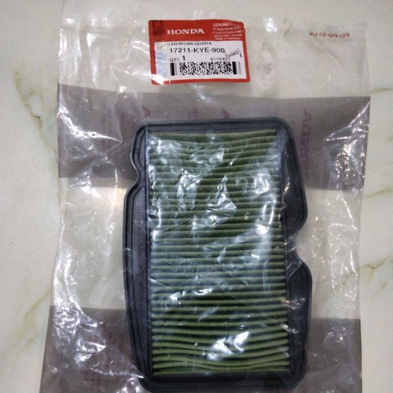 Jual Filter udara asli AHM/saringan hawa Asli AHM Honda new Mega pro ...