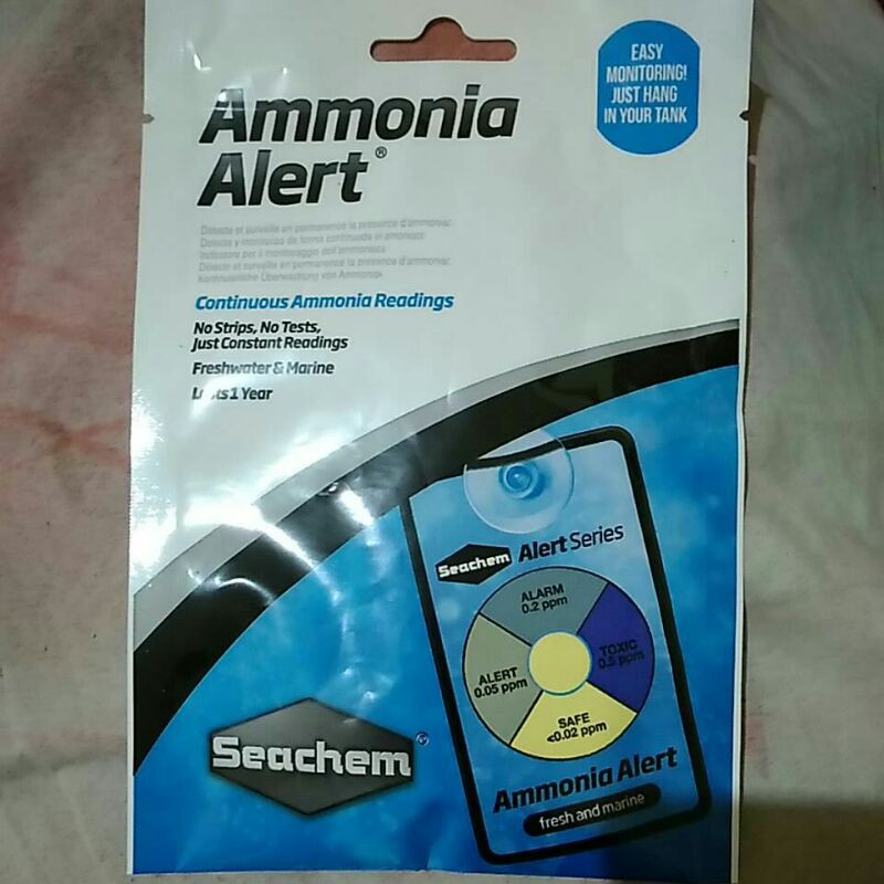 Jual seachem ammonia alert alat ukur ammonia air aquarium akuarium ...