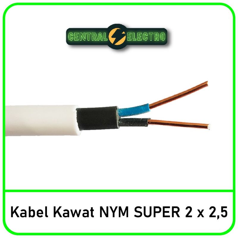 Jual Kabel Listrik Kawat NYM Super 2 x 2.5 (Per Meter) | Shopee Indonesia