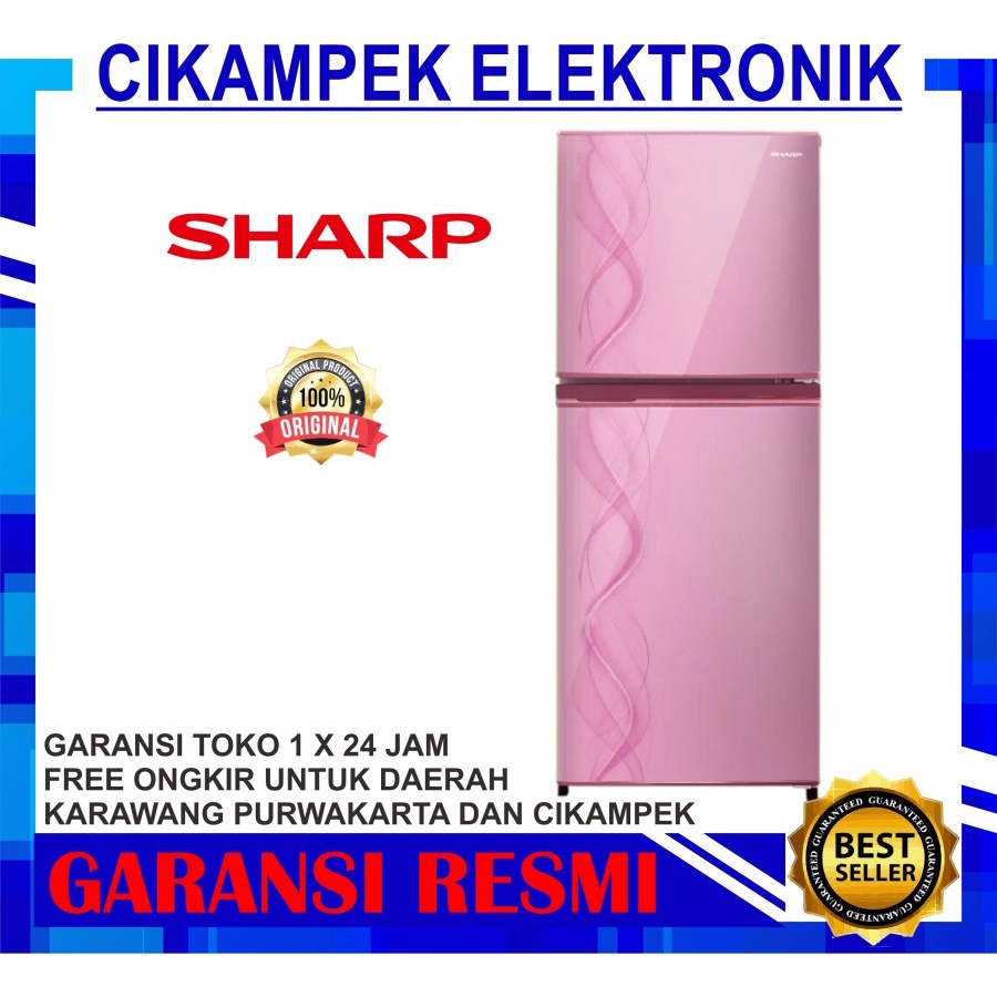 Jual KULKAS SHARP SJ 237 ND KULKAS SHARP 2 PINTU | Shopee Indonesia