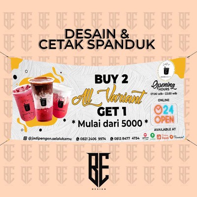 Jual CETAK SPANDUK BANNER | Shopee Indonesia