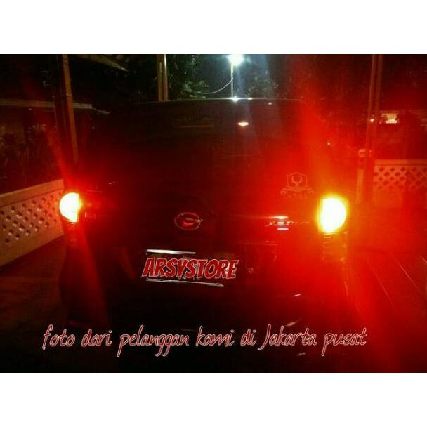 Jual Lampu Rem Bayonet 2 kaki LED Emperor Extrime Bright Mobil BAY15D ...