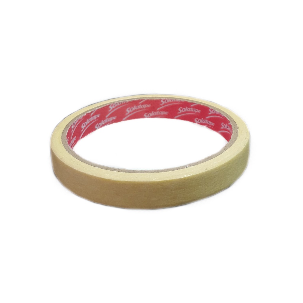 Jual MASKING TAPE 12 MM - LAKBAN KERTAS 12MM SOLATAPE 12 METER | Shopee ...