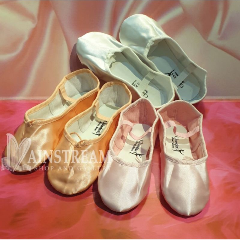 Jual Sepatu Ballet Chandra - Satin | Shopee Indonesia