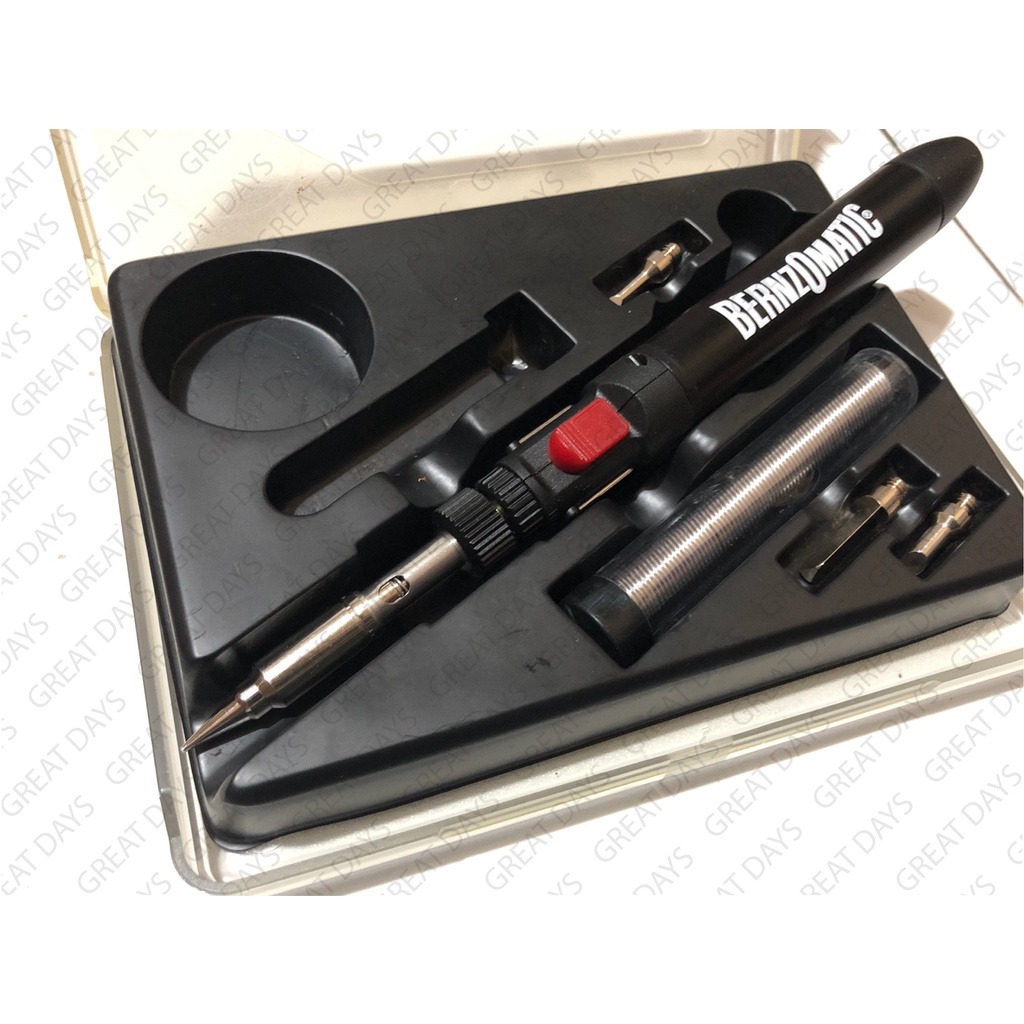 Jual BernzOMatic ST100 Butane Gas Soldering Iron Set / Solder Gas ...