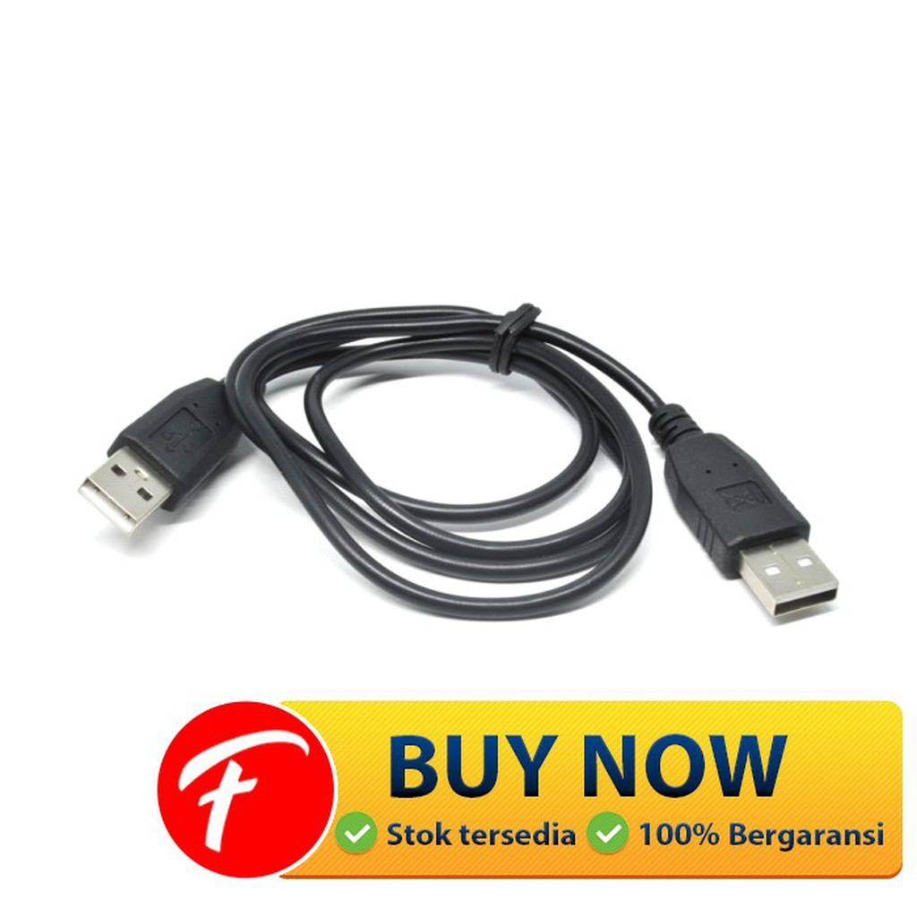 Jual Kabel USB Male ke USB Male Untuk Printer - Black | Shopee Indonesia