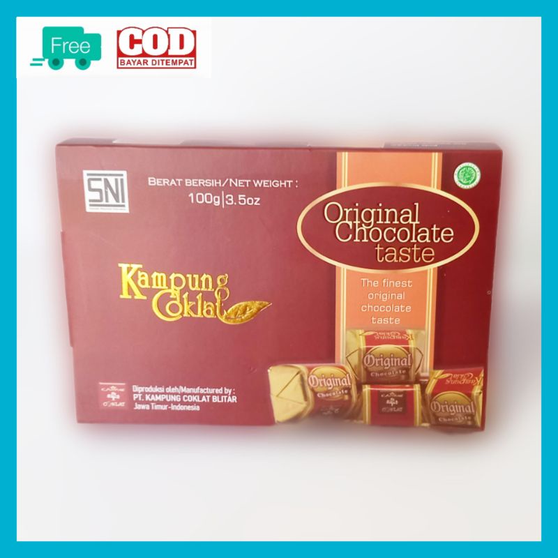 Jual PERMEN COKLAT MANIS (ORIGINAL) BOX 100 GRAM - KAMPUNG COKLAT ...
