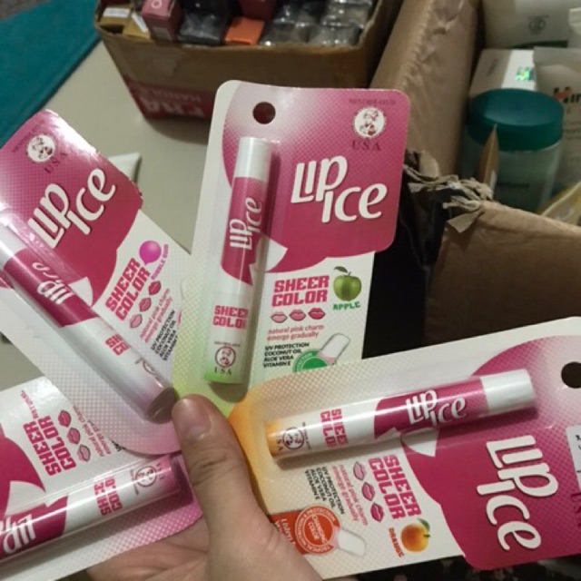 Jual Lip ice sheer color lip balm (natural pink charm) | Shopee Indonesia