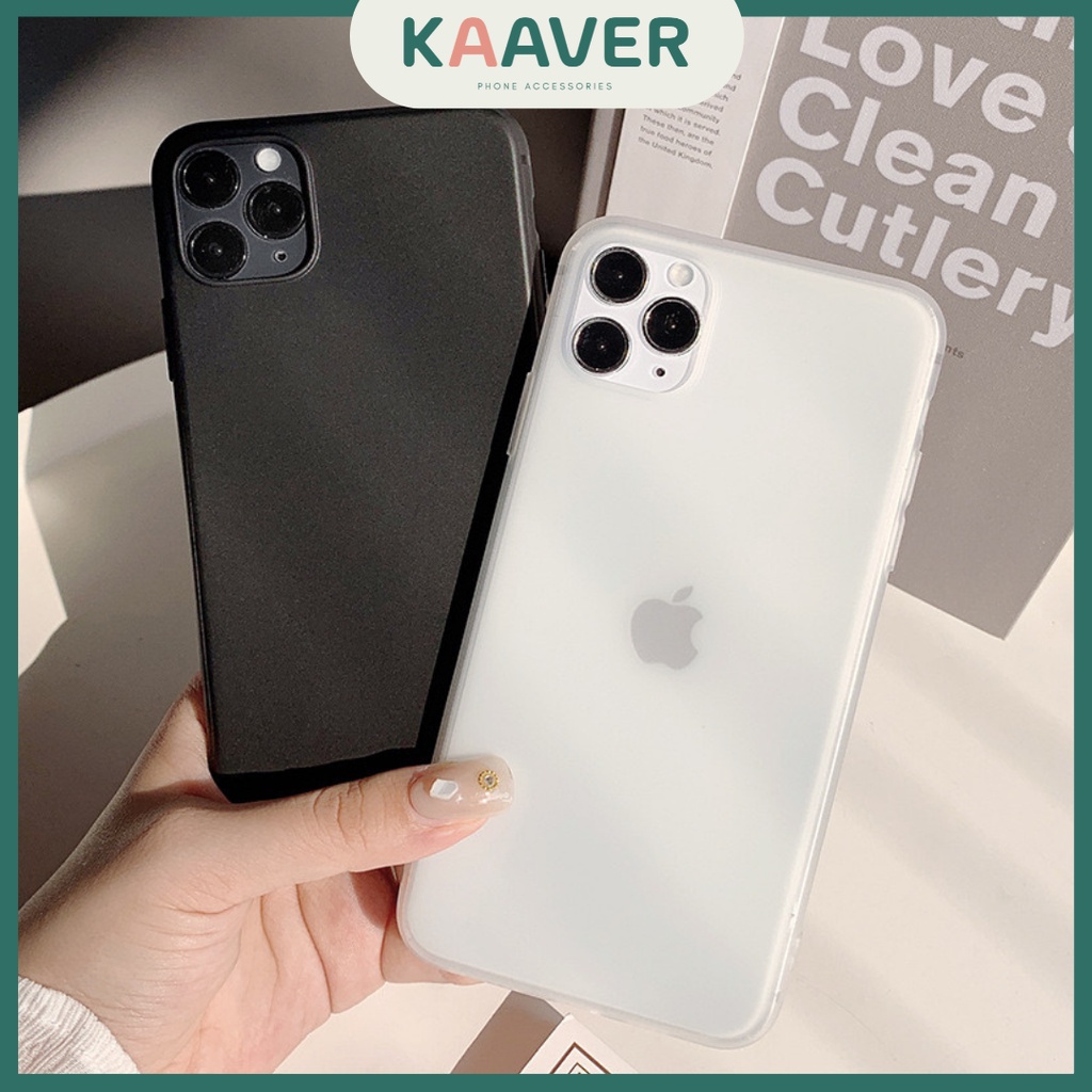 Jual KAAVER - Ultra Slim Matte Soft Case iPhone 7 8 SE X XS XR 11 12 13 ...