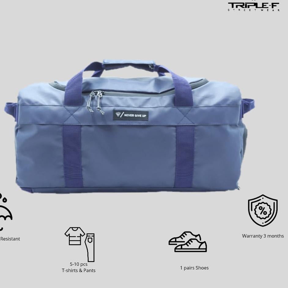 Jual Triple F Tas Gym Travelbag Multifungsi Bimo Waterproof !! | Shopee ...