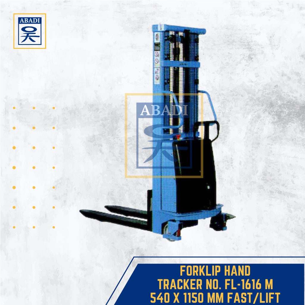 Jual FORKLIP HAND TRACKER NO. FL-1616 M 540 X 1150 MM FAST/LIFT ...