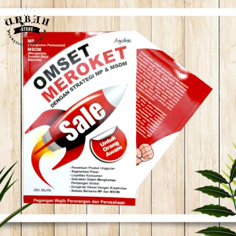 Jual Buku Omset Meroket Dengan Strategi MP & MSDM | Shopee Indonesia