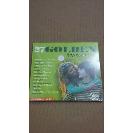 Jual CD ORIGINAL VARIOUS ARTISTS - 27 GOLDEN MEMORIES | Shopee Indonesia