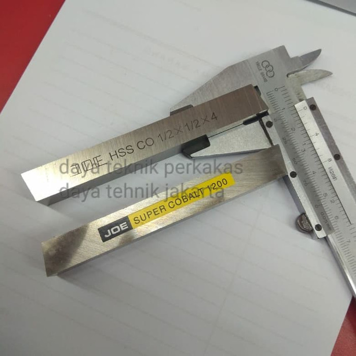Jual PAHAT BUBUT JOE - PISAU BUBUT JOE 1/2"X1/2"X4 JOE - HSS JOE PAHAT ...