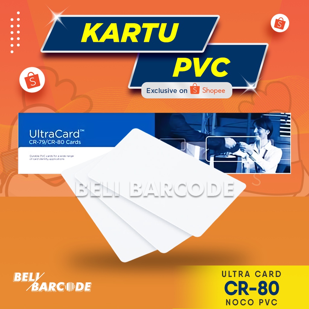 Jual Kartu PVC Ultracard Noco CR80 - ID Card | Shopee Indonesia