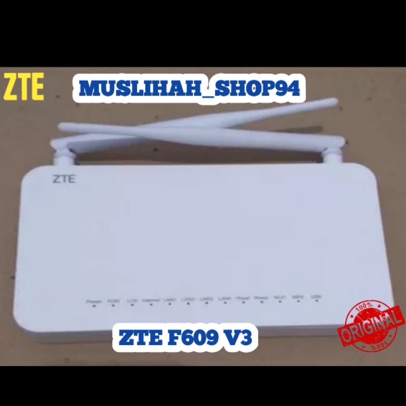 Jual ZTE F609 V3 ( BEKAS ) | Shopee Indonesia