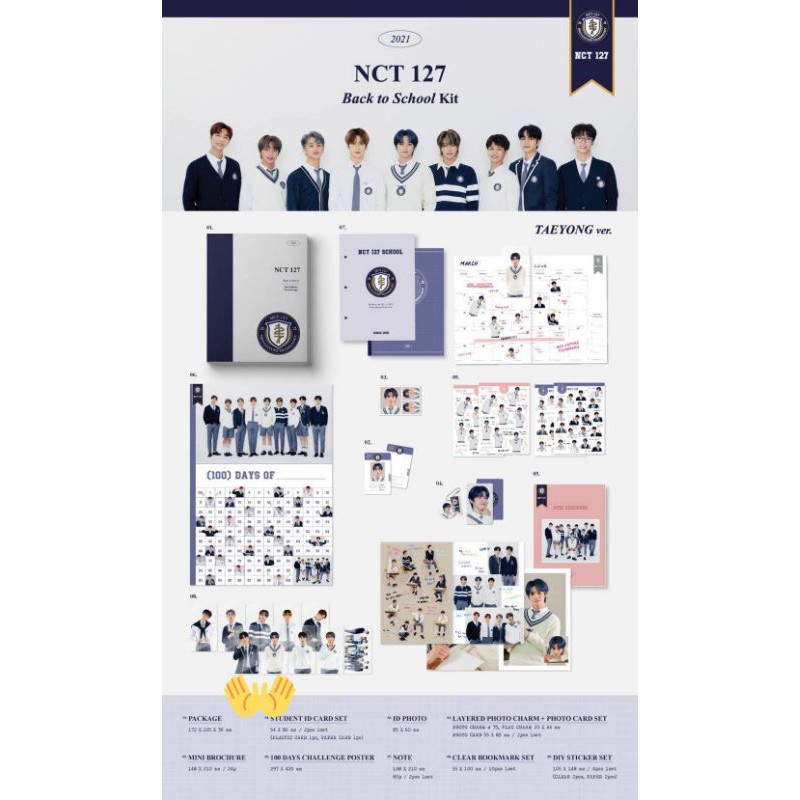 Jual DP - SHARING NCT 127 back to school mini brochure, 100days ...