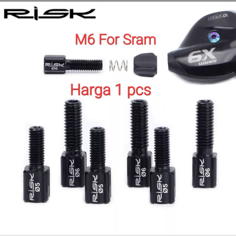 Jual Risk Baut Setelan Shifter M6 Bolt Shifter Adjuster Screw Tube Baut ... Jual Risk Baut Setelan Shifter M6 Bolt Shifter Adjuster Screw Tube Baut ...
