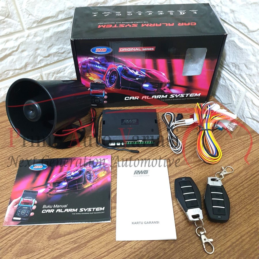 Jual Alarm Mobil RWB Model Tuk Tuk Alarm Mobil Universal - RBT 88 ...