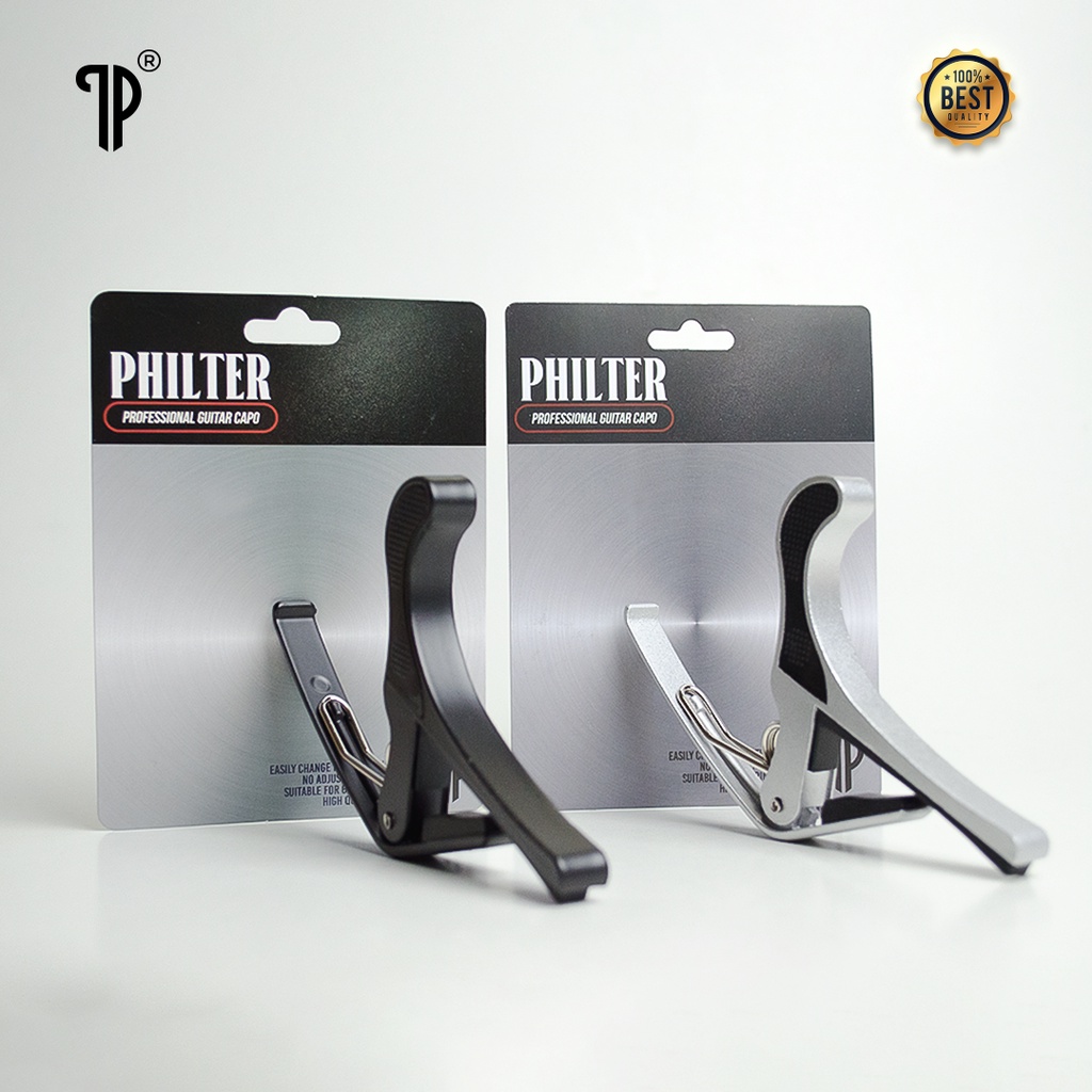 Jual [ ORIGINAL ] Penjepit Gitar Capo Gitar Bahan Besi Philter / Kapo ...