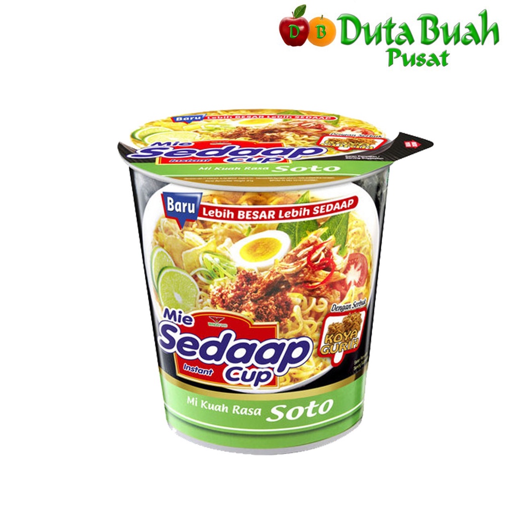 Jual DUTA BUAH SEDAAP SOTO CUP (81G/cup) | Shopee Indonesia