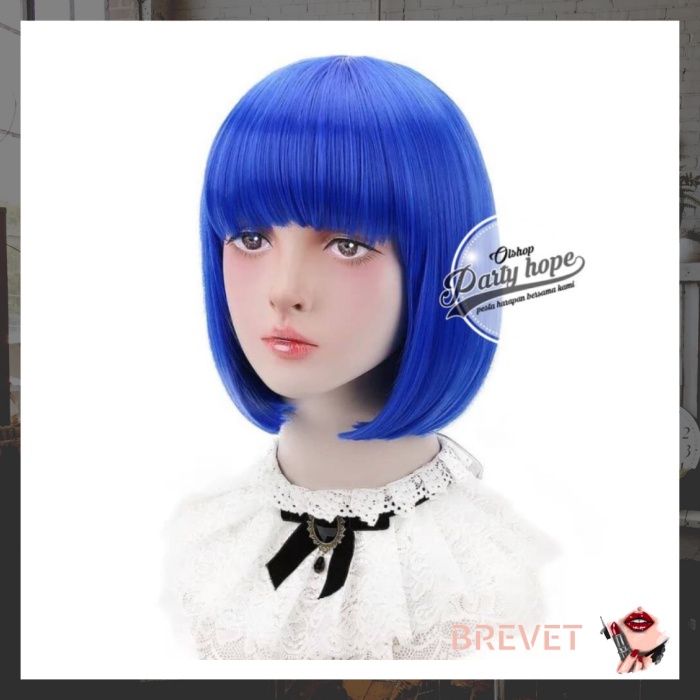 Jual [BESTDEAL] WIG BOB WIG PONI PENDEK RAMBUT PALSU BOB MURAH WIG BOB ...