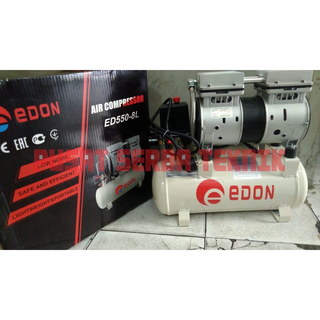 Jual KOMPRESOR EDON ED550-8L Air Compressor Kompresor Angin EDON 8 ...