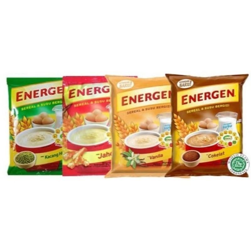 Jual Energen Cereal Aneka Varian Isi 10 Pcs | Shopee Indonesia