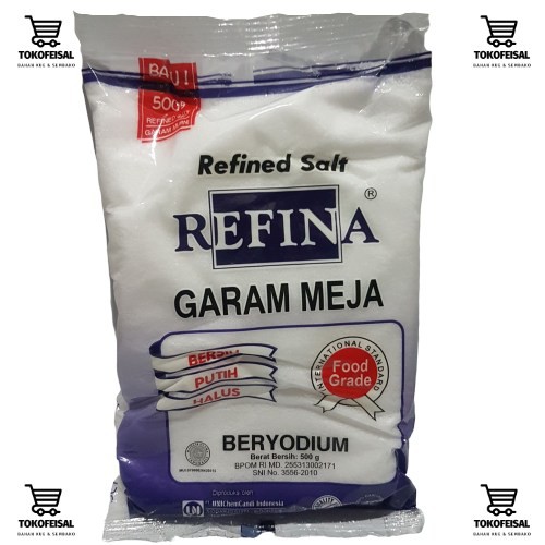 Jual GARAM REFINA HALUS / GARAM MEJA | Shopee Indonesia
