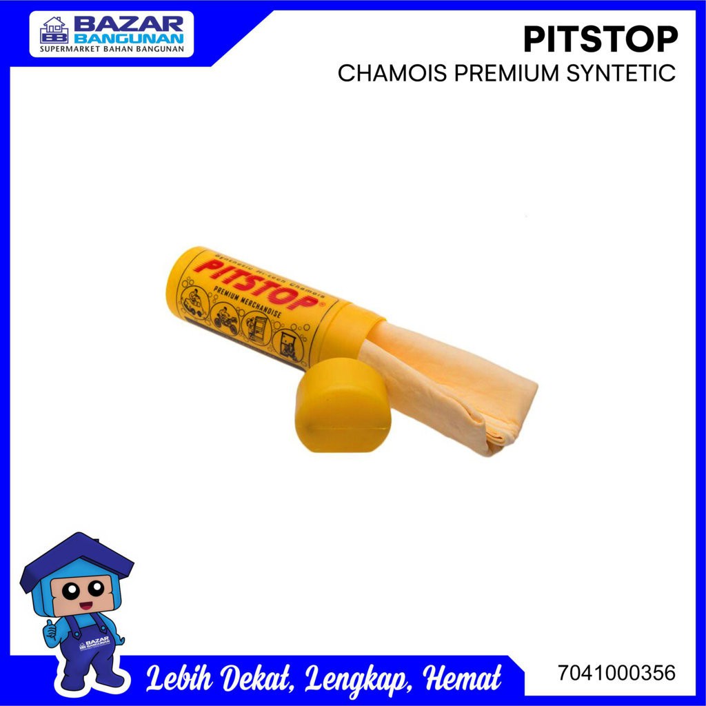 Jual Pitstop - Kain Lap Kanebo Serat Sintetis Serbaguna Chamois Premium | Shopee Indonesia